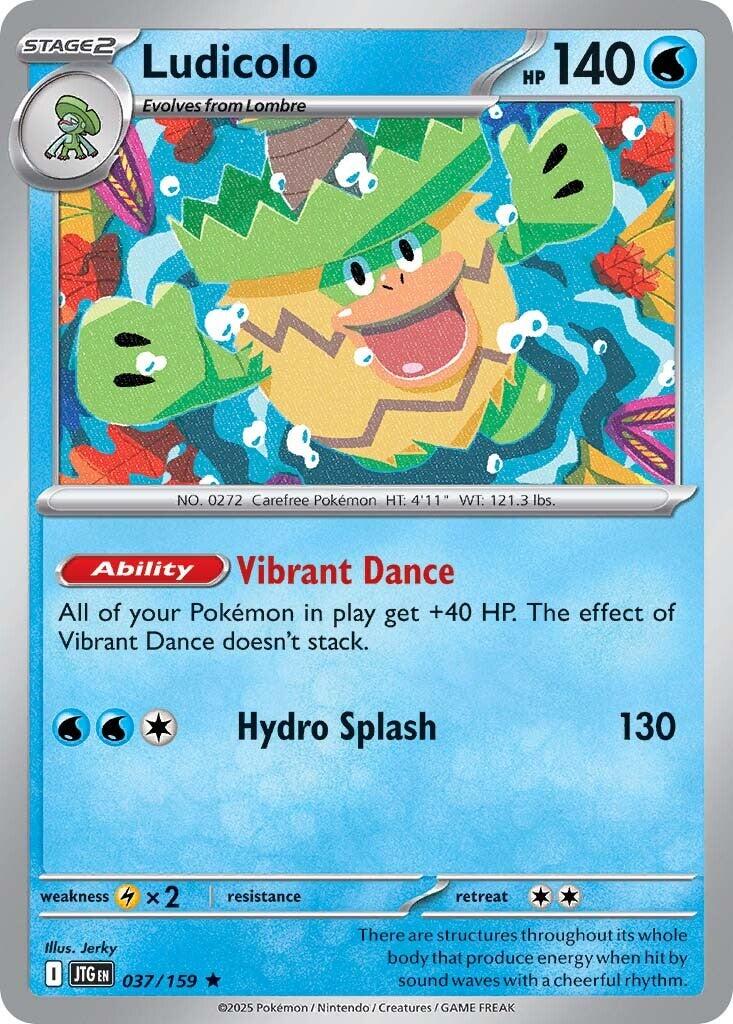 Ludicolo (037/159) [Scarlet & Violet: Journey Together] – PG Collectables