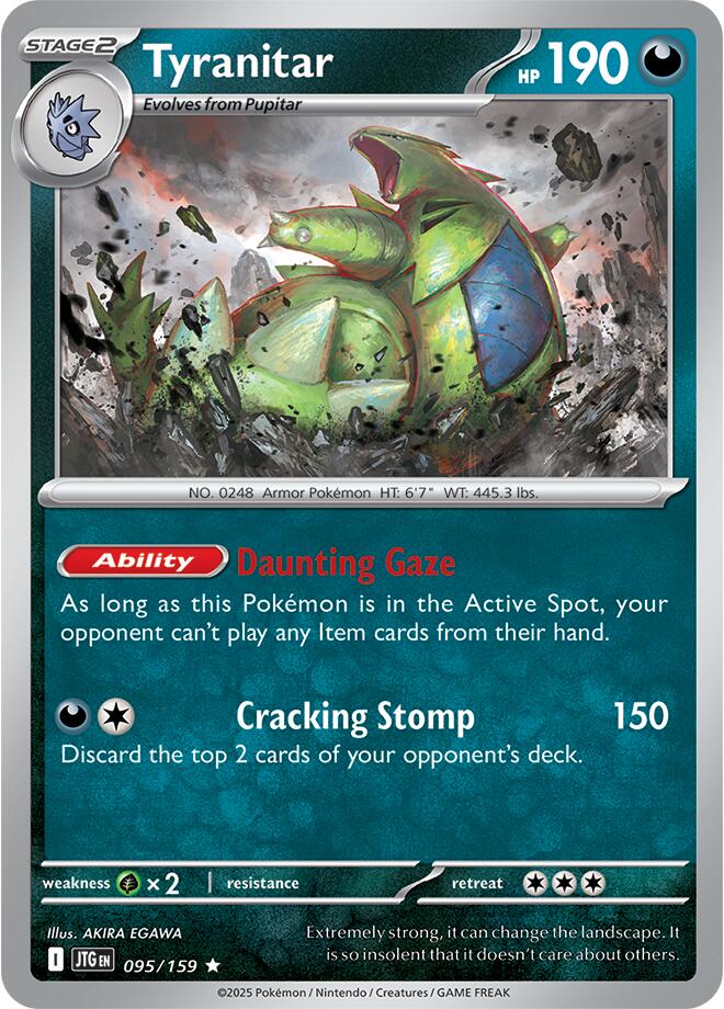 Tyranitar (095/159) [Scarlet & Violet: Journey Together] – PG Collectables