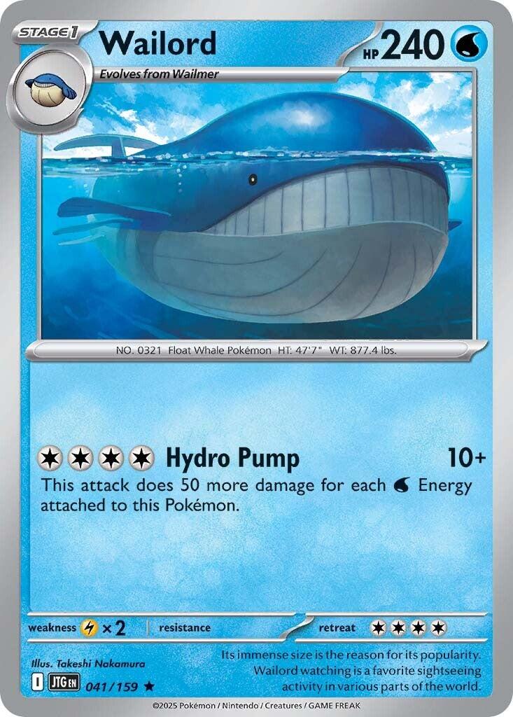 Wailord (041/159) [Scarlet & Violet: Journey Together] – PG Collectables
